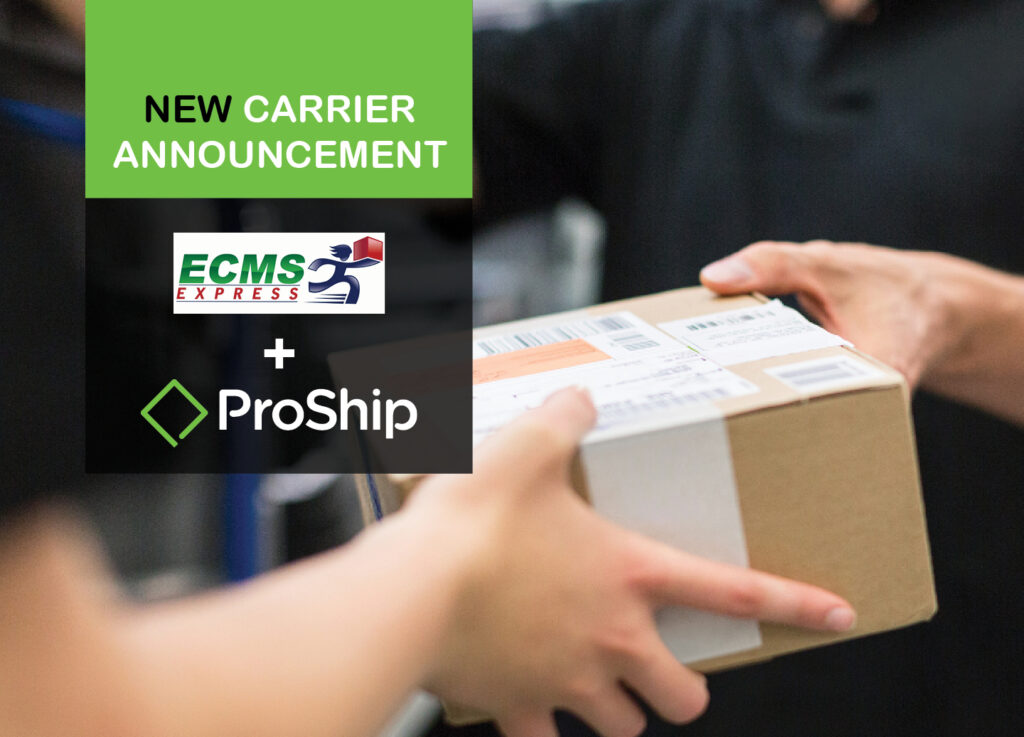 Crossing Continents: ProShip Partners with ECMS Express